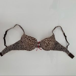 Triumph | Intimates & Sleepwear | Triumph 34d Brown And Cream Animal ...